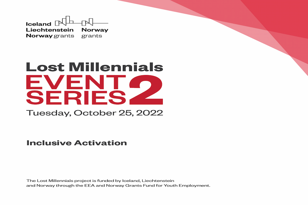 Inclusive Activation of NEETs 25+: Save the Date for the Event! | Lost Millennials